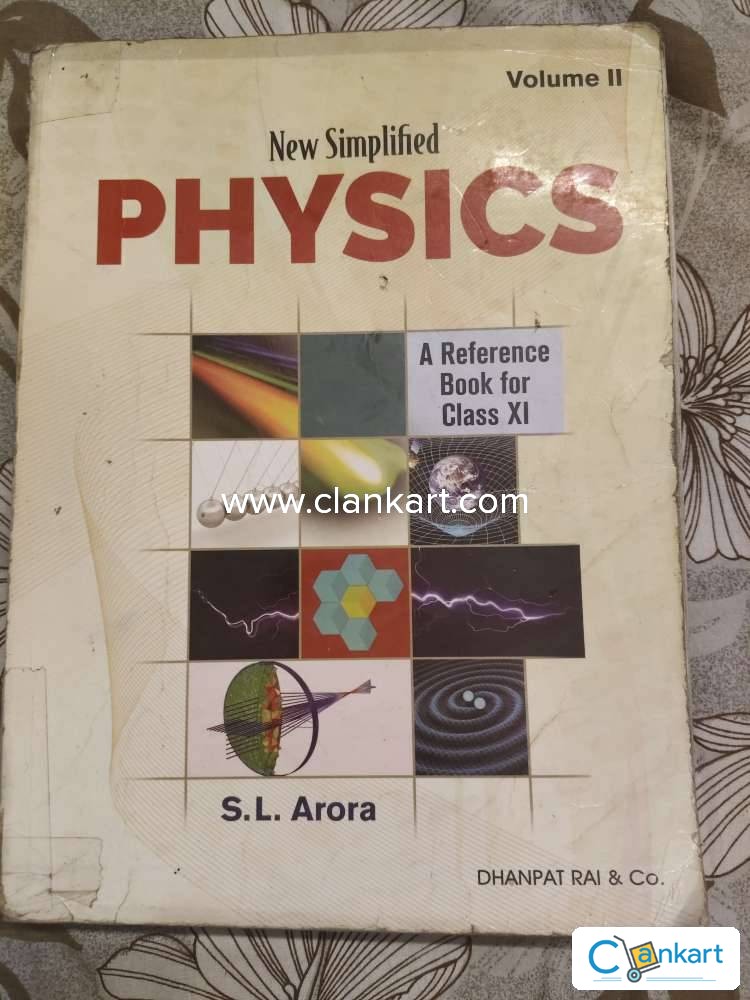 Buy 'New Simplified Physics: A Reference Book For Class 11 For 2019 Examination (Set Of 2 ...