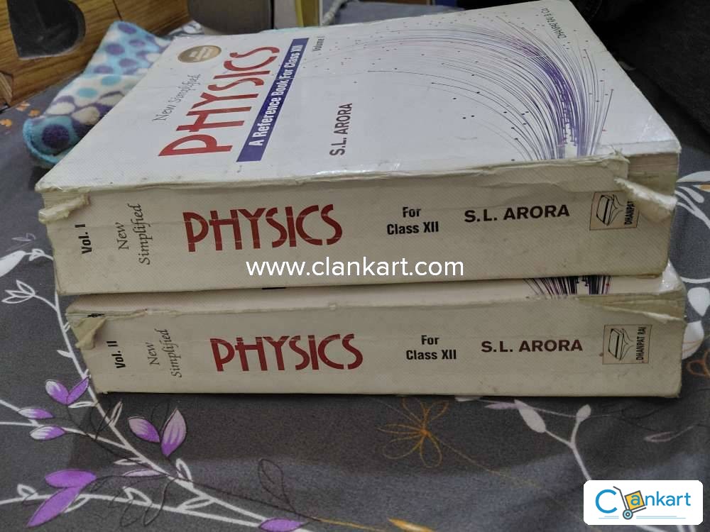 Buy 'New Simplified Physics: A Reference Book - Class 12(Set Of 2 Volumes) With Free Car Anti ...