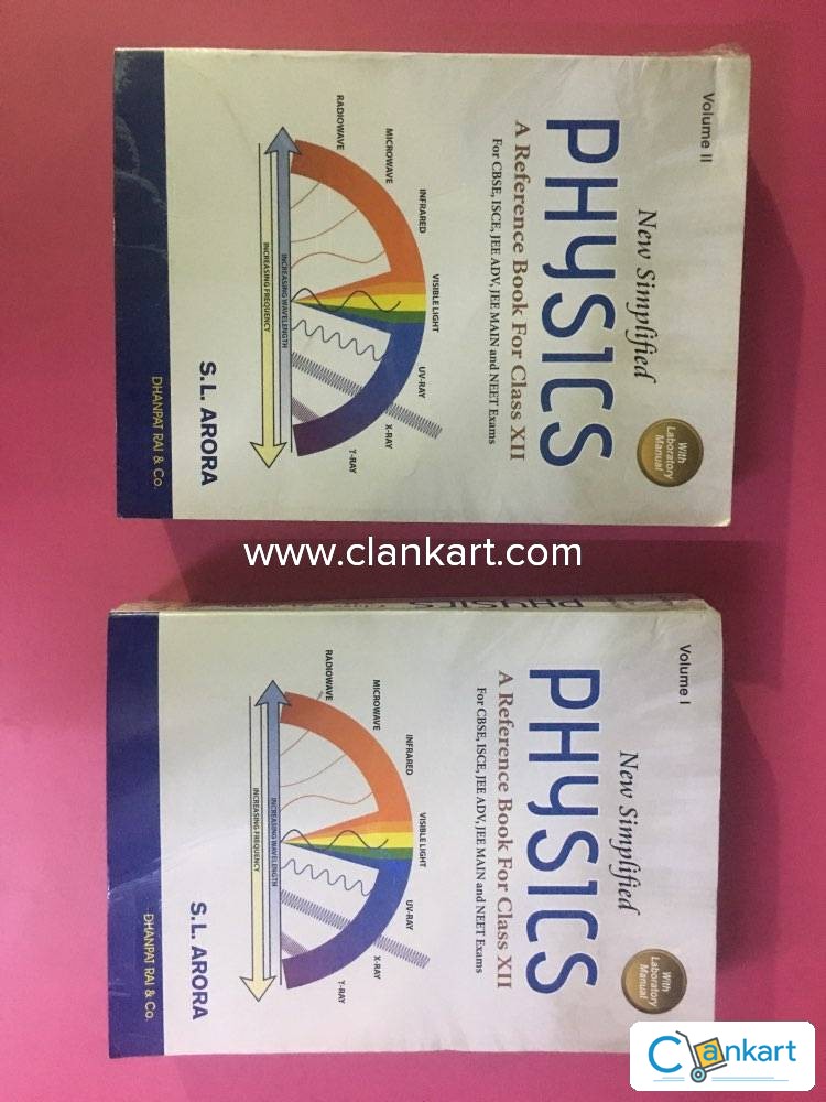 Buy 'Sl Arora Physics Class 12' Book In Excellent Condition At Clankart.com