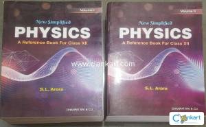 Buy 'SL Arora New Simplified Physics For Class 12' Book In Excellent ...