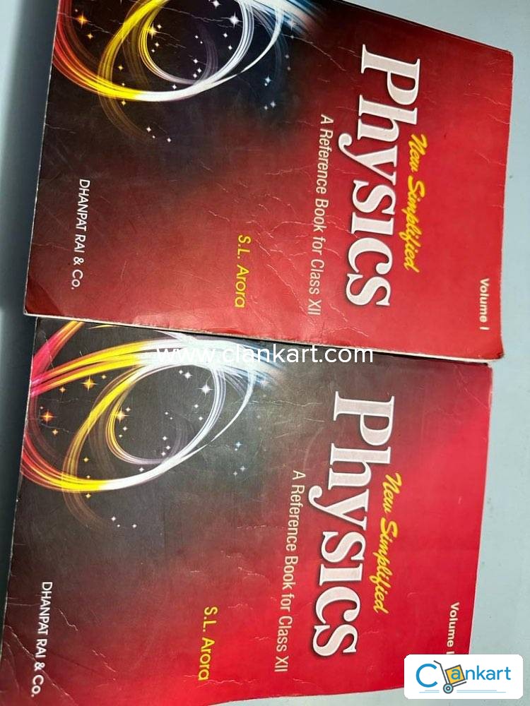 Buy 'S.L. Arora New Simplified Physics CLASS 12 Volume 1 And 2 Both ...