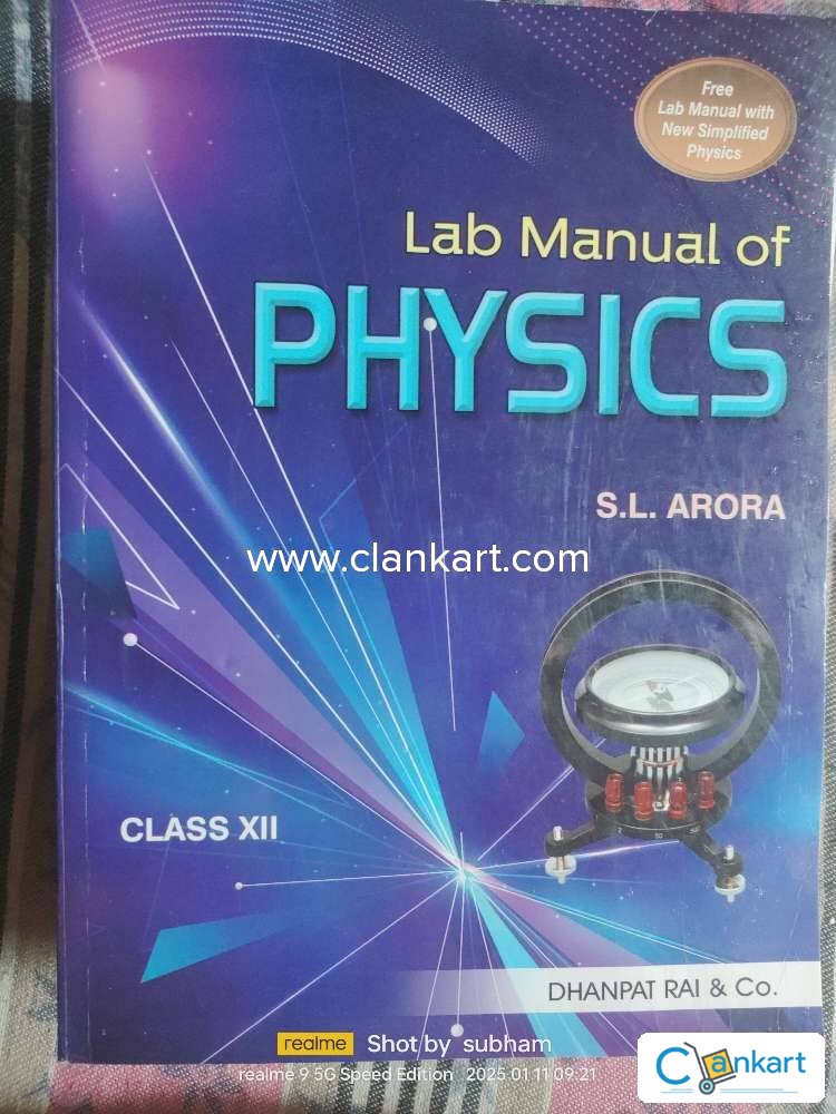 Buy 'Physics Class 12' Book In Excellent Condition At Clankart.com