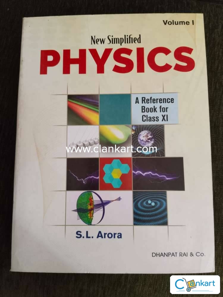 Buy 'S.L. Arora Vol I And II- New Simplified Physics For Class XI' Book ...