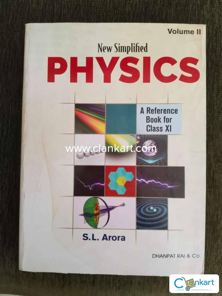 Buy 'S.L. Arora Vol I And II- New Simplified Physics For Class XI' Book ...