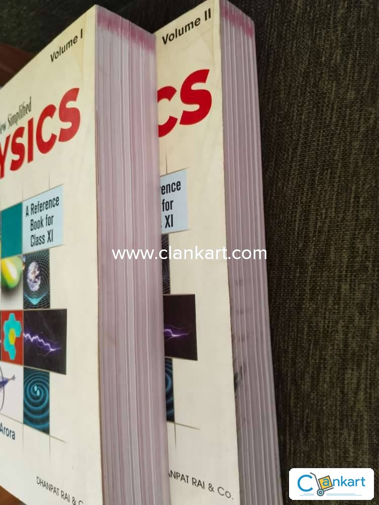 Buy 'S.L. Arora Vol I And II- New Simplified Physics For Class XI' Book ...