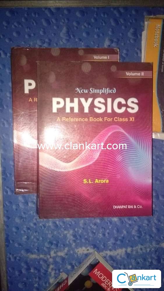 Buy 'SL Arora Physics Class 11 (vol1 And 2)' Book In Excellent ...