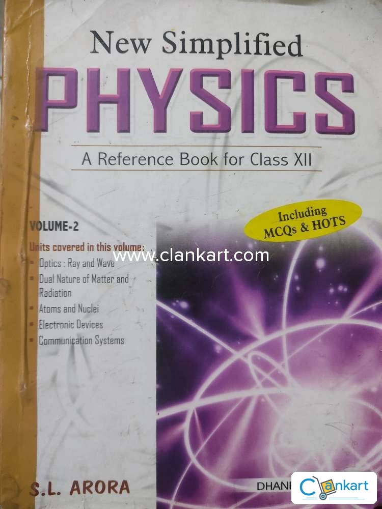 Buy 'S L Arora Physics Class 12' Book In Excellent Condition At ...