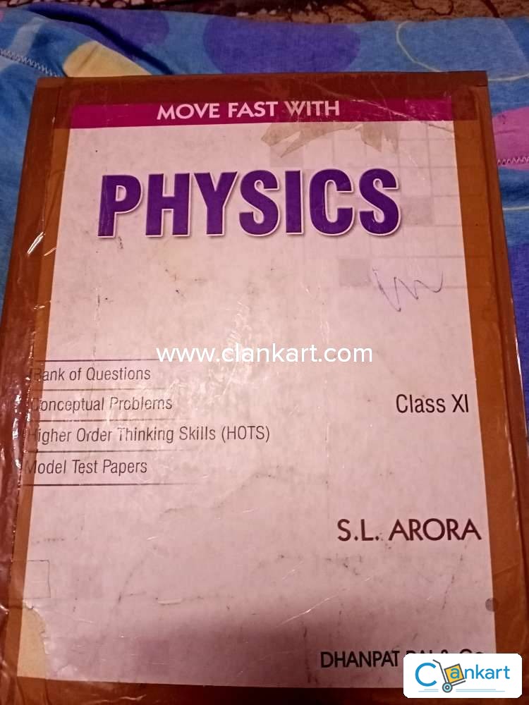 Buy 'S.L.arora Physics 11' Book In Fair Condition At Clankart.com