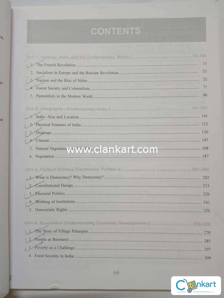 Buy 'Social Science Class 9 ( I & II Term Set) [Paperback] [Jan 01 ...