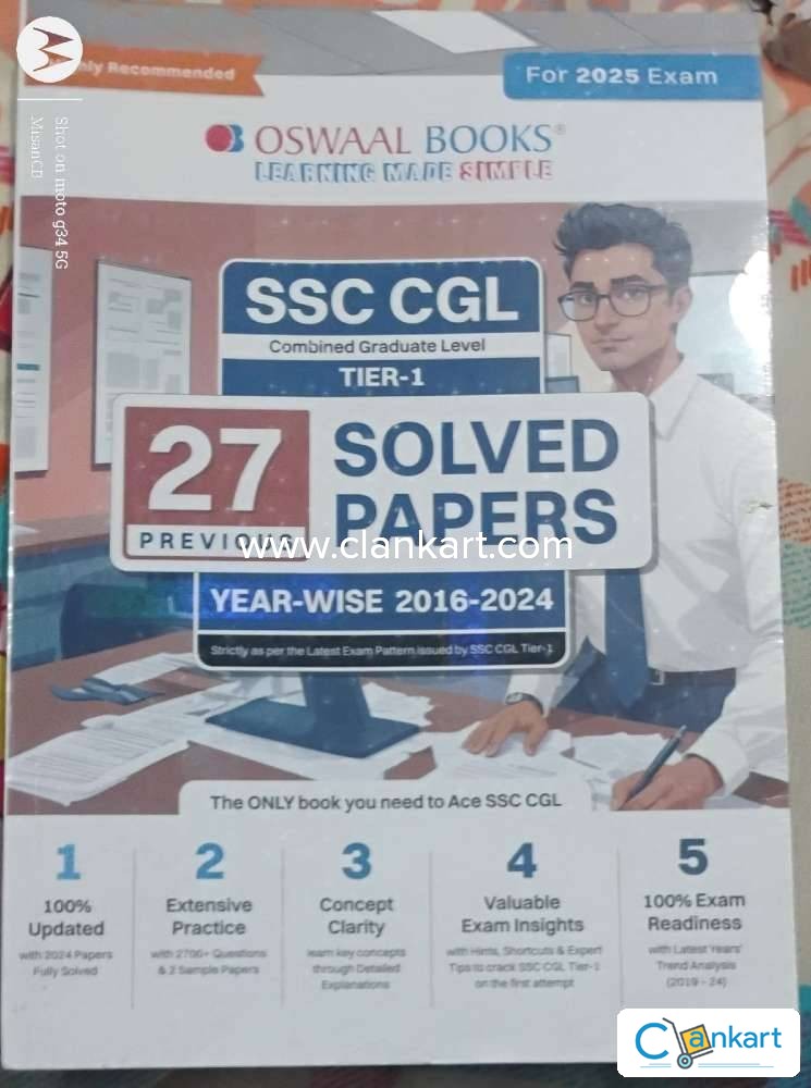 Buy 'Oswaal SSC (Staff Selection Commission)| CGL (Combined Graduate ...