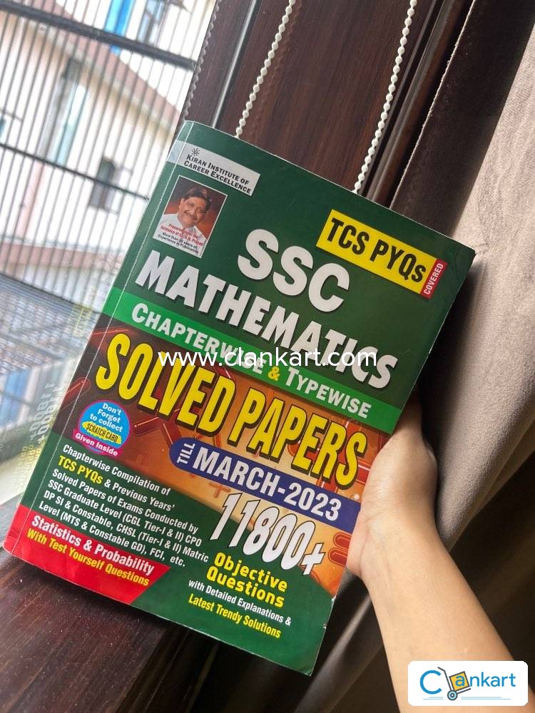 Buy 'Chapter Wise And Type Wise, Solve Papers Of SSC Mathematics' Book ...