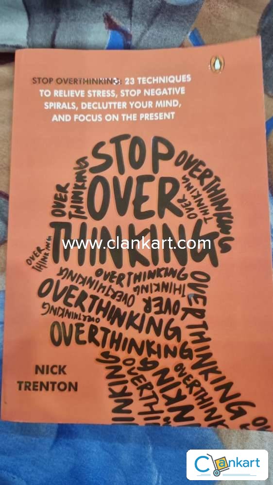 Buy 'STOP OVERTHINKING' Book In Excellent Condition At Clankart.com