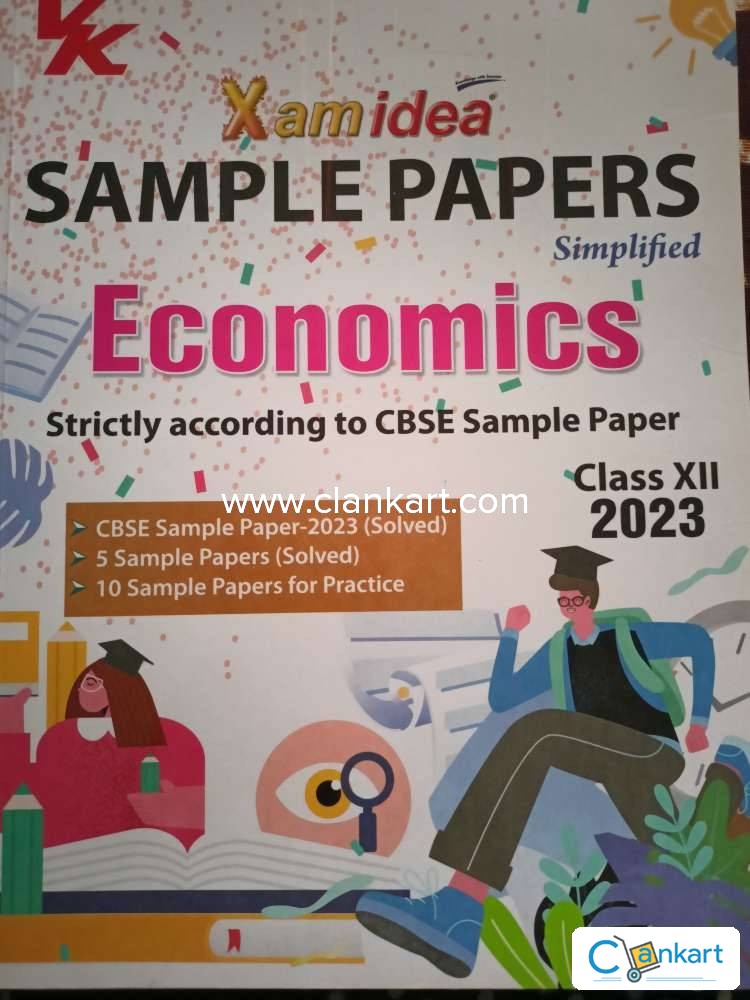 Buy 'Xam Idea Sample Papers Simplified Economics | Class 12 For 2024 ...