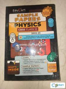 Buy 'Educart CBSE Class 12 Sample Papers 2022-23 PHYSICS (With Exclusive Topper Answers And ...