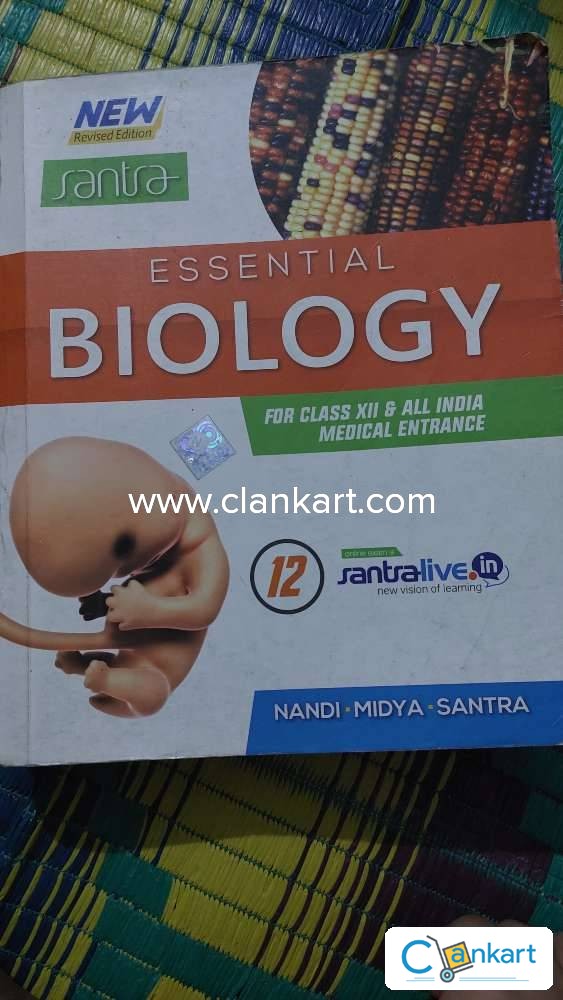 Buy 'Santra Essential Biology Class 12' Book In Good Condition At ...