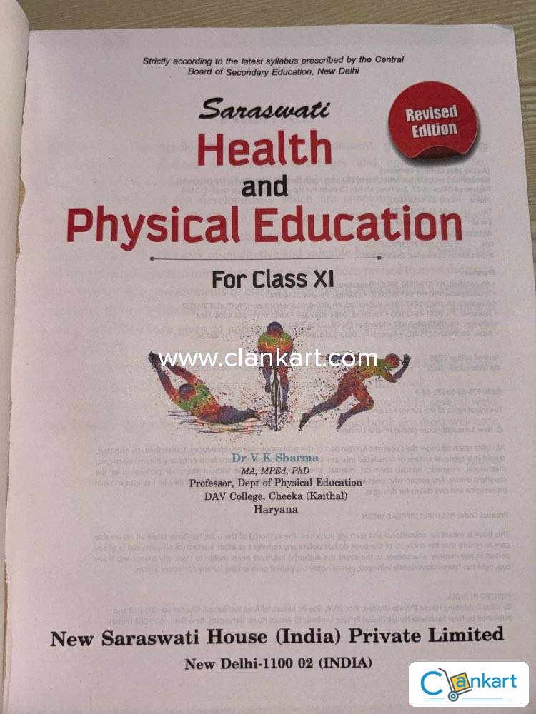 Buy 'saraswati Health And Physical Education' Book In Excellent ...