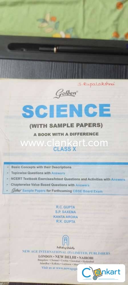 Buy 'Golden Science Reference Book For Class- 10' Book In Fair ...