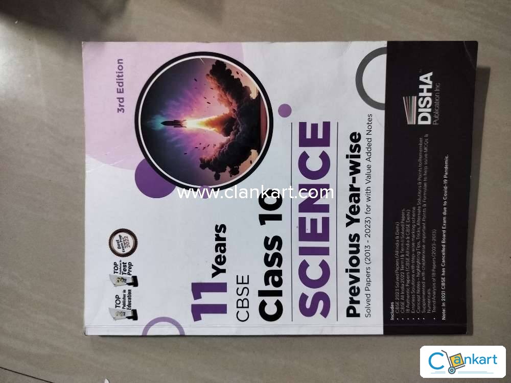 Buy '11 Years CBSE Class 10 Science Previous Year- Wise Solved Papers ...
