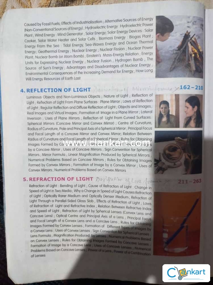 Buy 'Science For Class 10 Part-1 Physics By Lakhmir Singh (2020-2021 ...