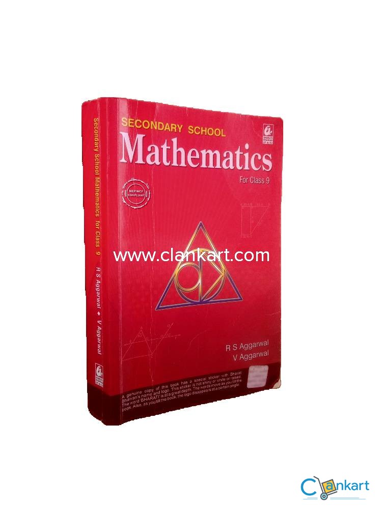 Buy 'Secondary School Mathematics For Class 9 R S Aggarwal V Aggarwal ...