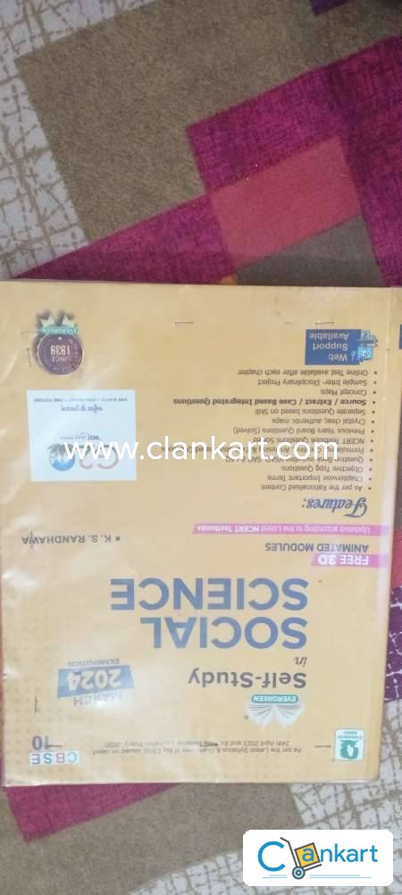 Buy 'CBSE Self Study In Social Science: For Class 10 ((2018-2019 ...
