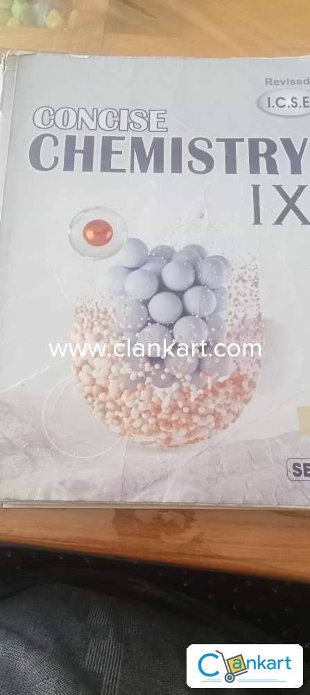 Buy 'Selina Chemistry Class 9 Dr.S.P Singh' Book In Fair Condition At Clankart.com