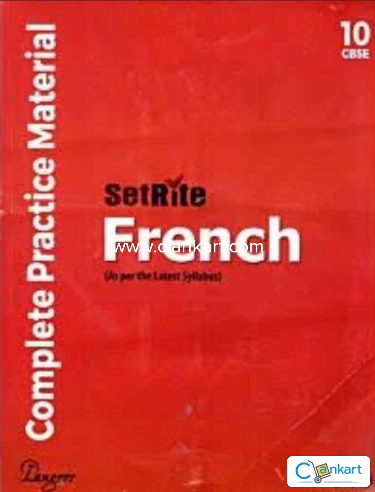 Buy 'SetRite French (Complete Practice Material) Class 10 CBSE' Book In ...