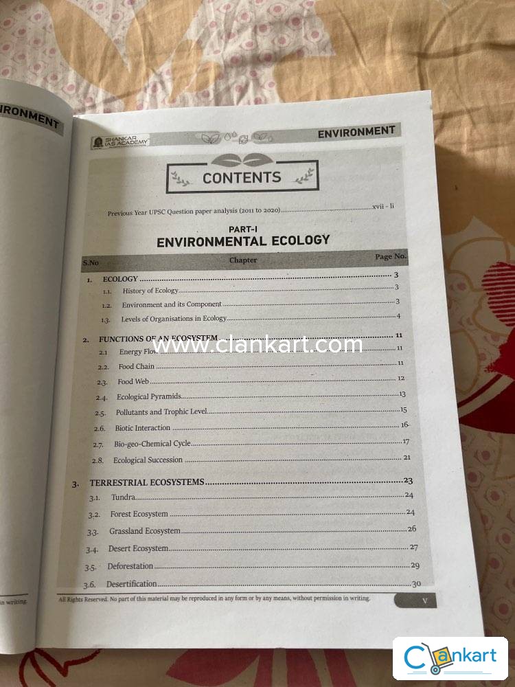 Buy 'Shankar IAS Environment 10th Edition' Book In Excellent Condition ...