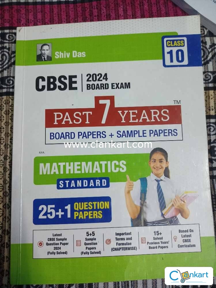 Buy 'Shivdas CBSE Class 10 MATHEMATICS Standard 25+1 Past 7 Years ... Buy 'Shivdas CBSE Class 10 MATHEMATICS Standard 25+1 Past 7 Years ...