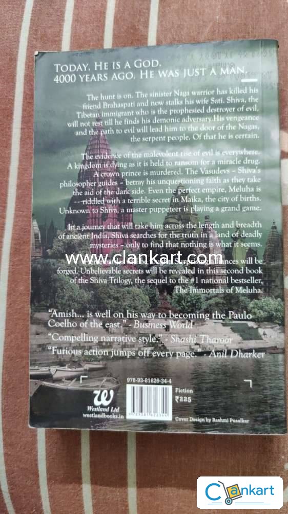Buy 'The Secret Of The Nagas' Book In Good Condition At Clankart.com