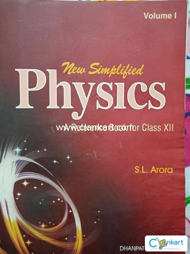 Buy 'Sl Arora Physics Class 12th Volume 1 & 2' Book In Excellent ...