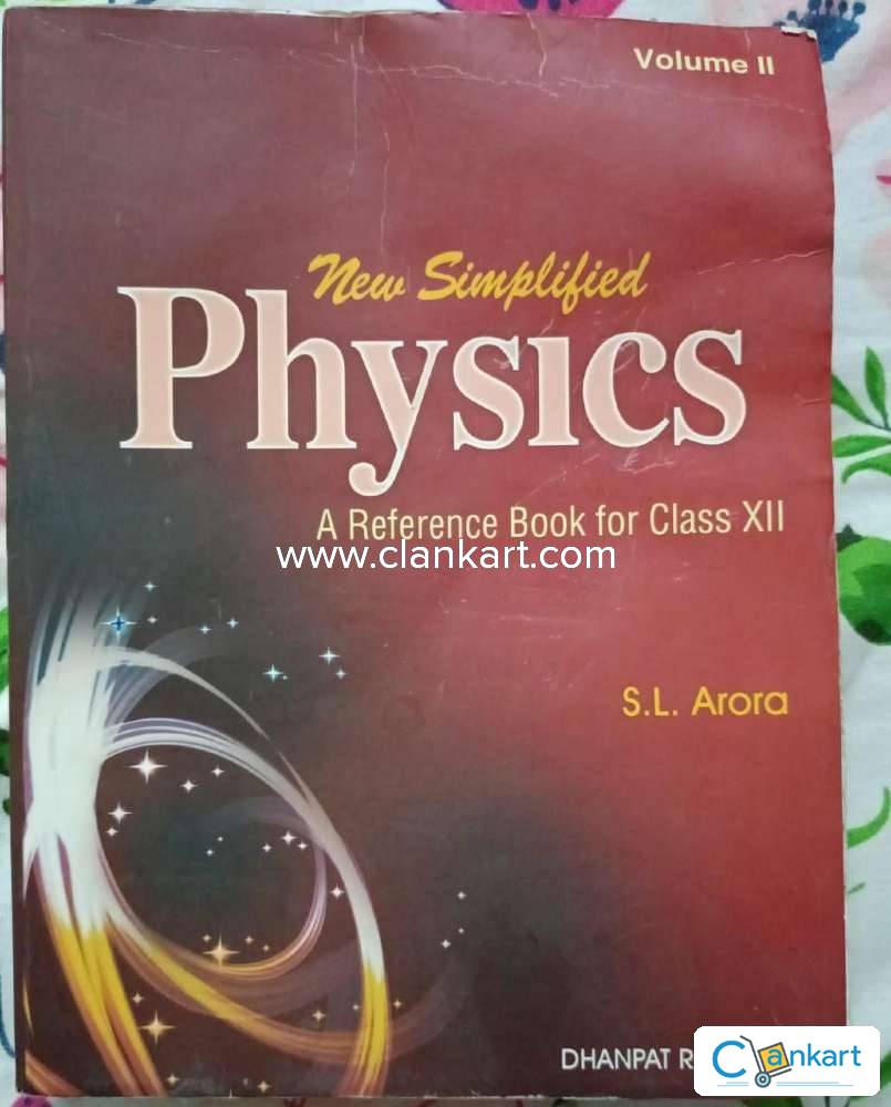 Buy 'Sl Arora Physics Class 12th Volume 1 & 2' Book In Excellent ...