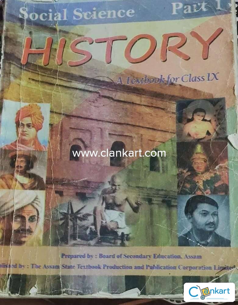 Buy 'Social Science History Text Book Class9' Book In Good Condition At ...