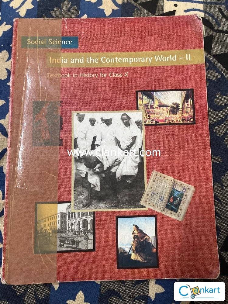 Buy 'India And Contemporary World -' Book In Good Condition At Clankart.com
