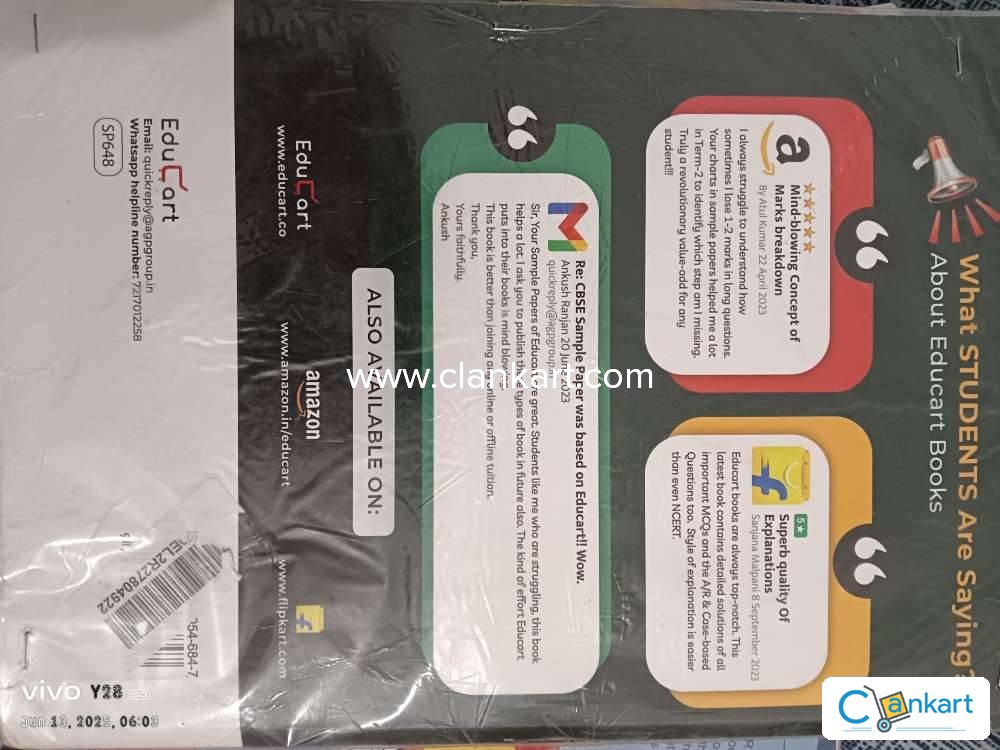 Buy 'Educart Question Bank Sst Class 10' Book In Good Condition At ...