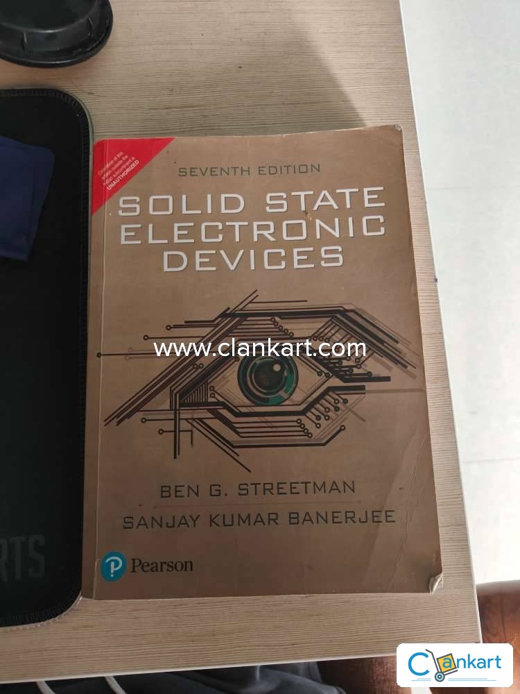 Buy 'Solid State Electronic Devices' Book In Good Condition At Clankart.com
