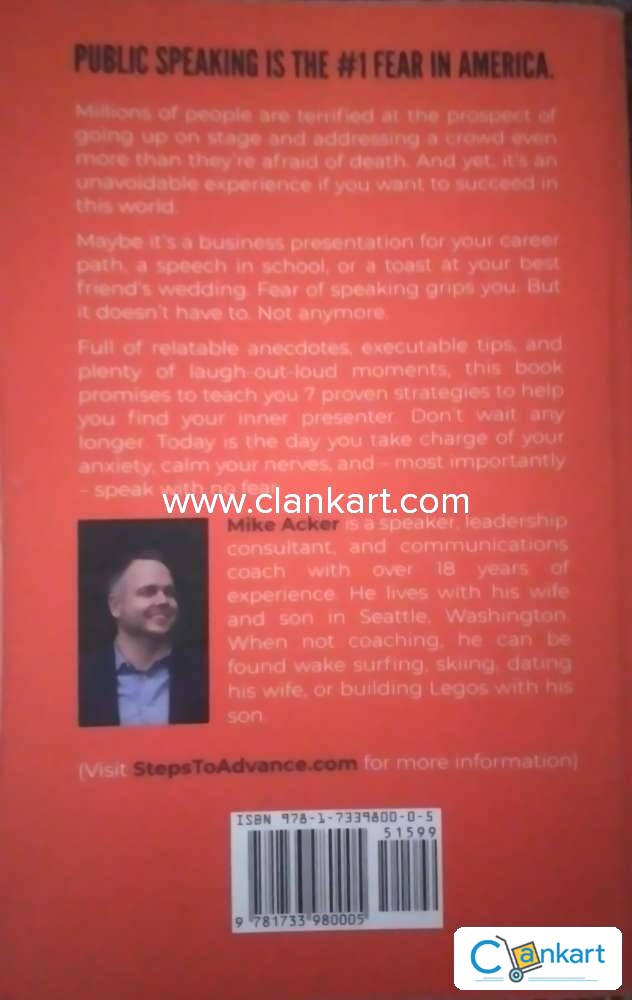 Buy 'Speak With No Fear' Book In Excellent Condition At Clankart.com