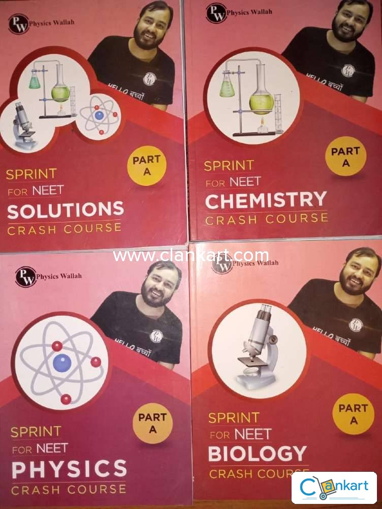 Buy 'Sprint Pw Crash Course Books For Neet Prep With Solutions Books ...