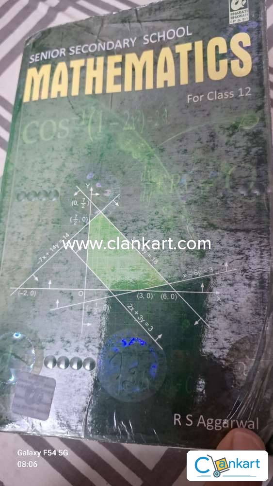 Buy 'Senior Secondary School Mathematics For Class 12' Book In ...