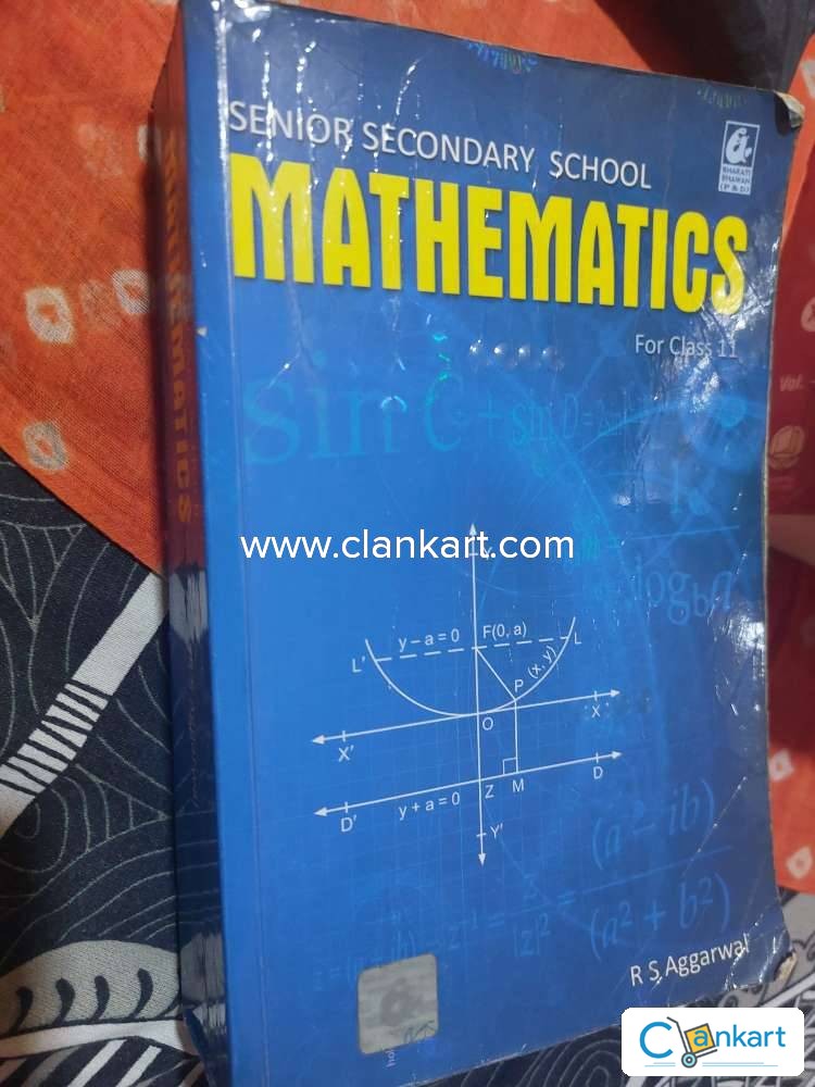 Buy 'Sr Secondary School Mathematics For Class 110' Book In Excellent ...