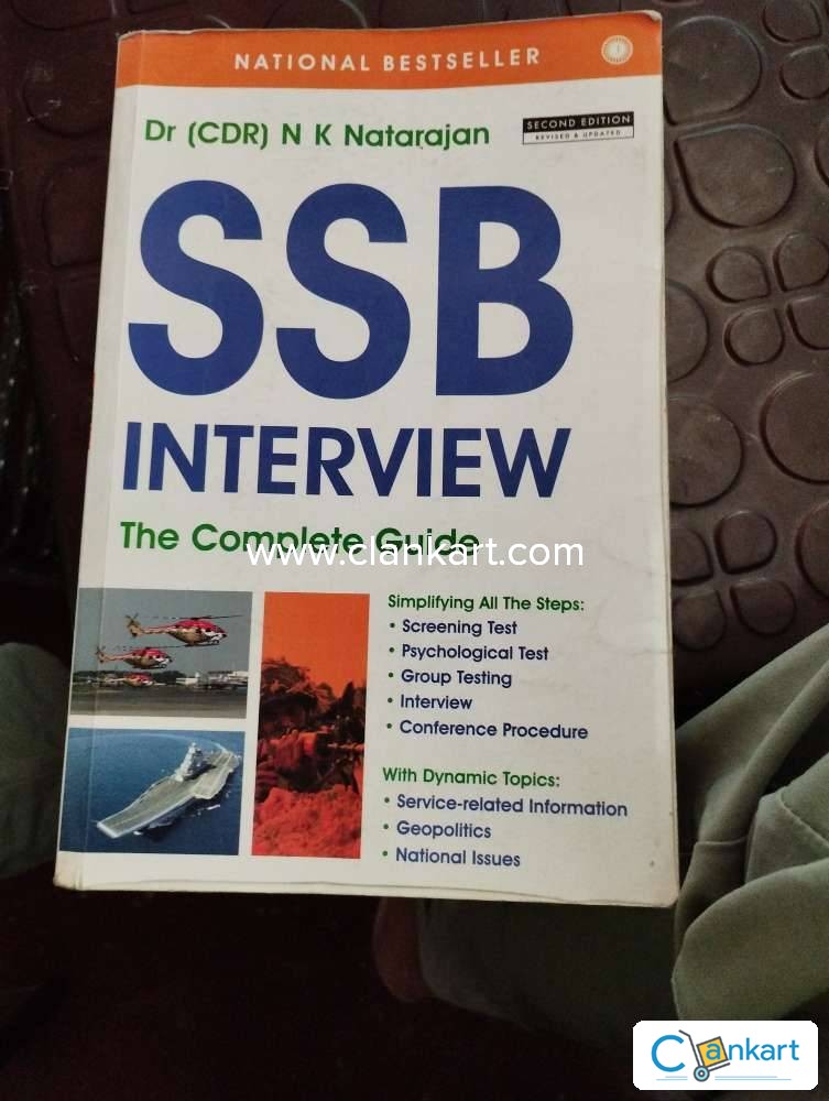 Buy 'Ssb Interview: The Complete Guide' Book In Excellent Condition At ...