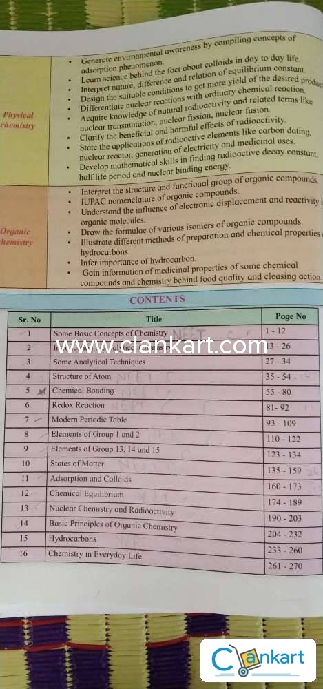 Buy 'State Board (MH) Chemistry Class 11' Book In Excellent Condition ...