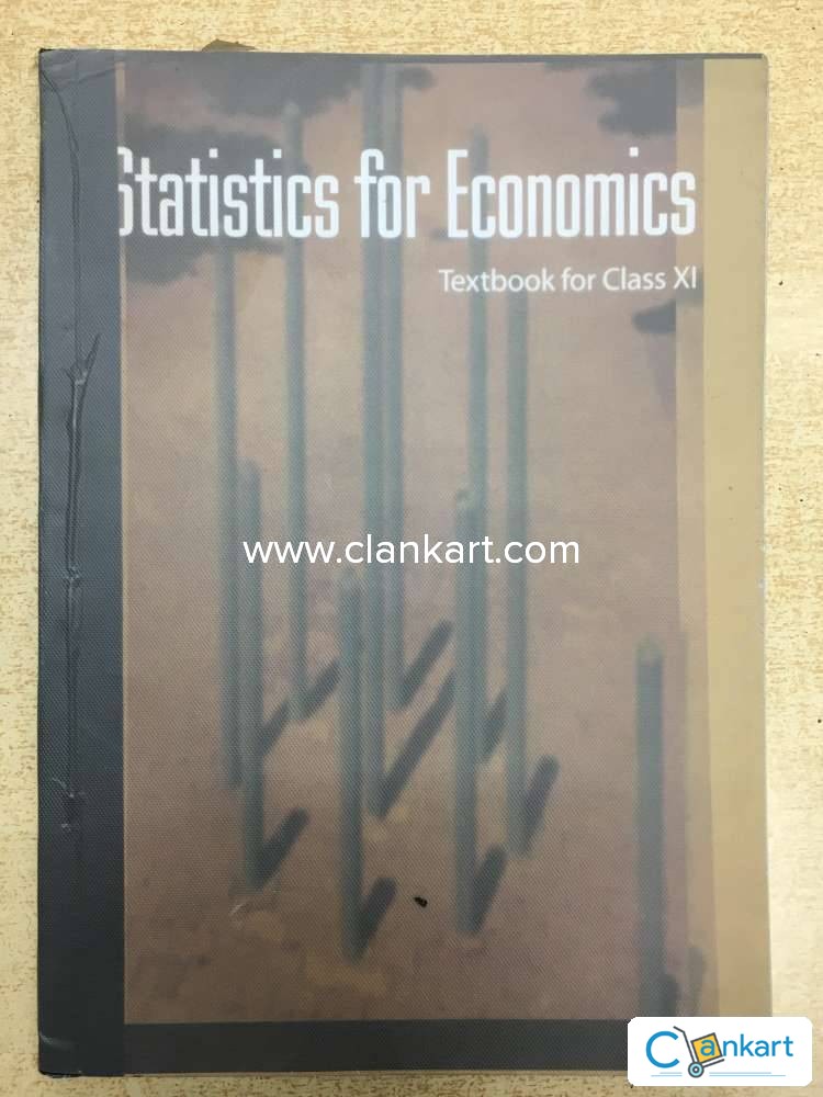 Buy 'Statistics For Economics' Book In Excellent Condition At Clankart.com