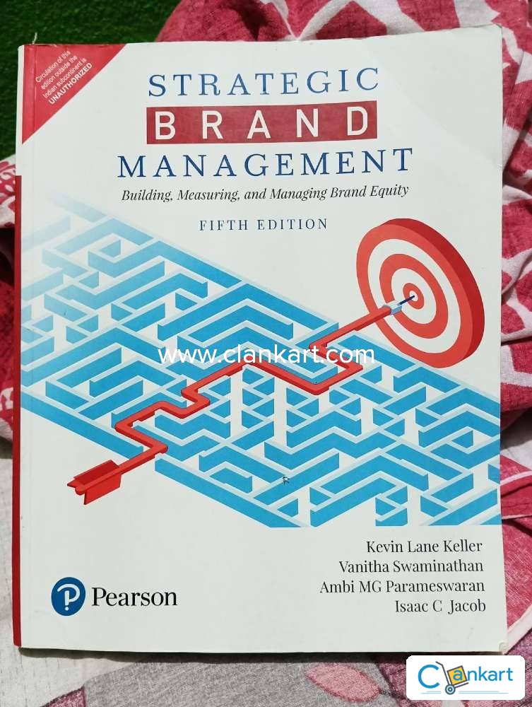 Buy 'Strategic Brand Management, 5TH Edition' Book In Excellent ...
