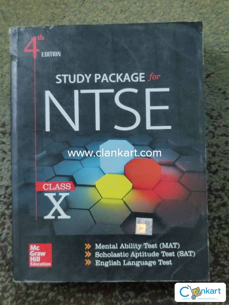 Buy 'Study Package For NTSE For Class X' Book In Excellent Condition At ...
