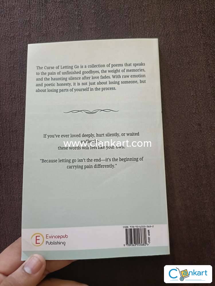 Buy 'The Curse Of Letting Go.' Book In Excellent Condition At Clankart.com
