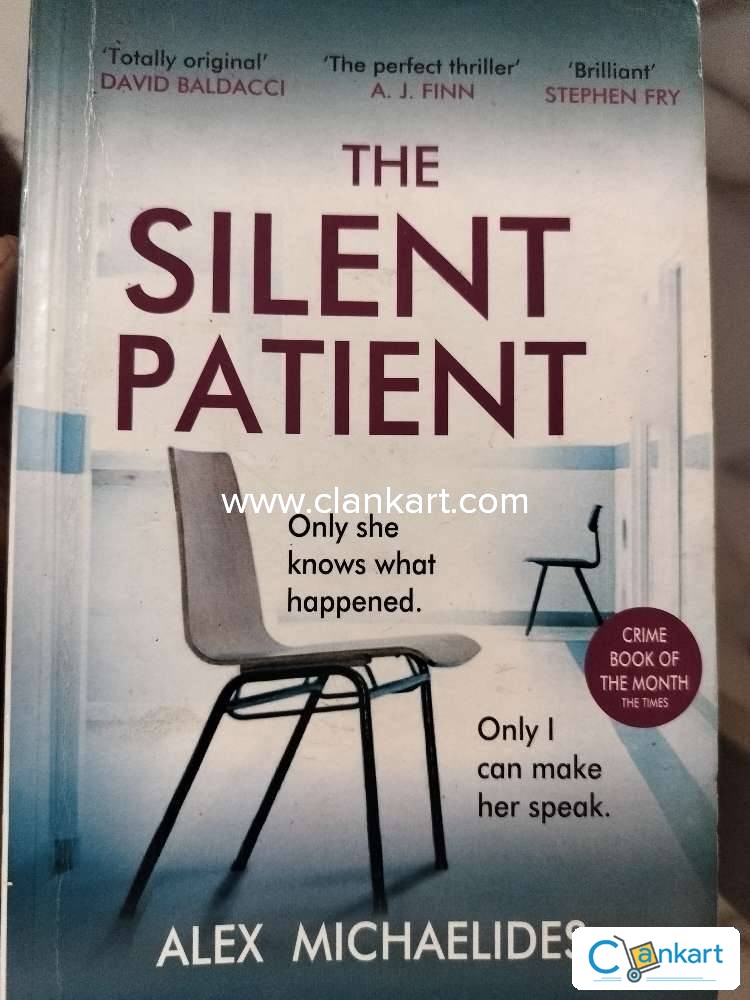 Buy 'THE SILENT PATIENT' Book In Excellent Condition At Clankart.com