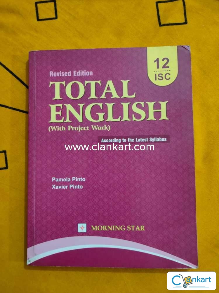 Buy 'TOTAL ENGLISH 12 ISC' Book In Excellent Condition At Clankart.com