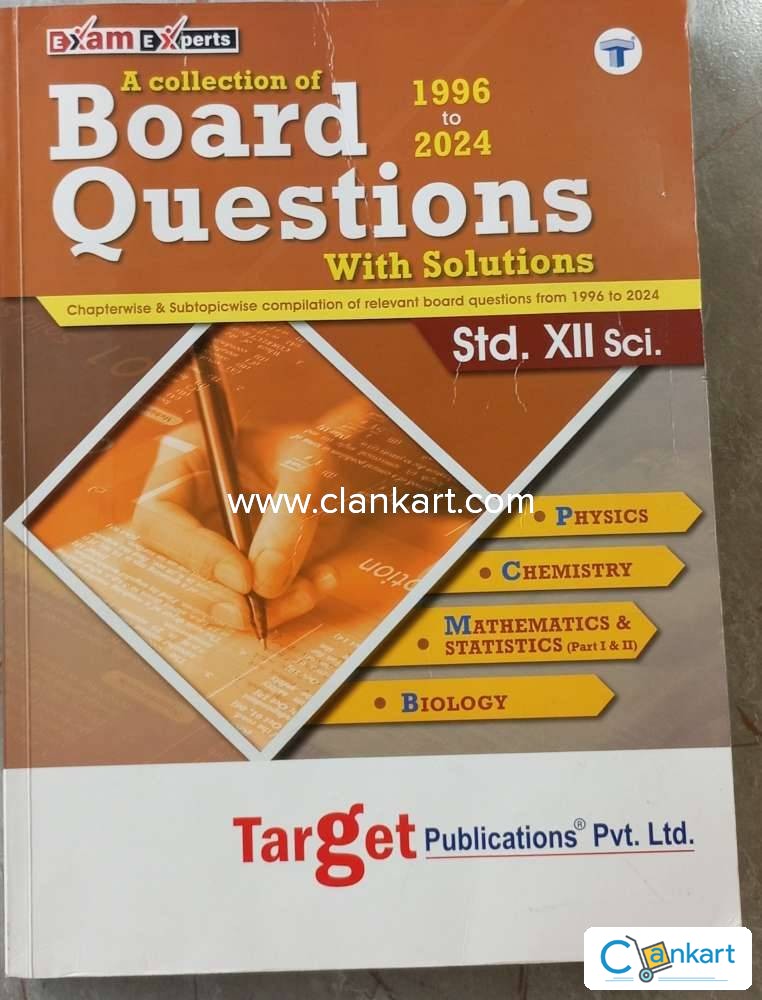 Buy 'Board Questions With Solutions Science' Book In Excellent ...