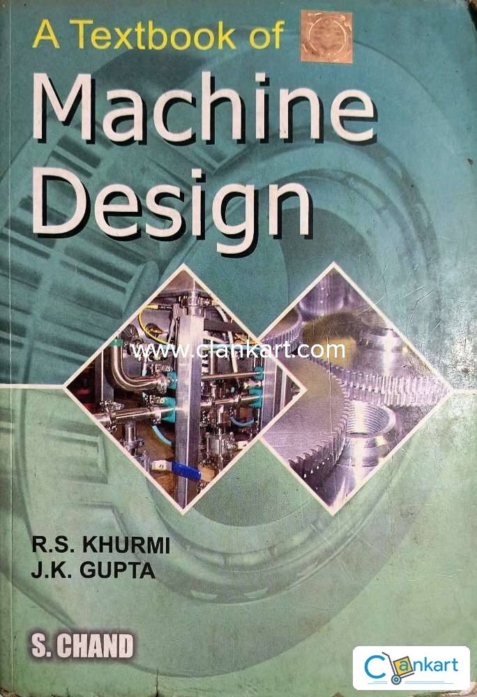 Buy 'Textbook Of Machine Design' Book In Good Condition At Clankart.com